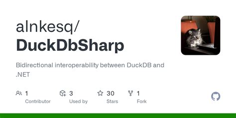 Github Alnkesqduckdbsharp Bidirectional Interoperability Between