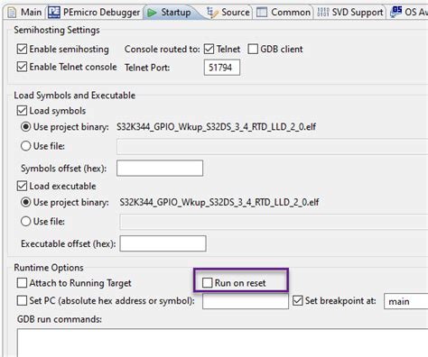 Unable To Flash Code In S32k3x4evb Q172 Evk Board Nxp Community