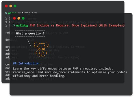 Php Include Vs Require Once Explained With Examples