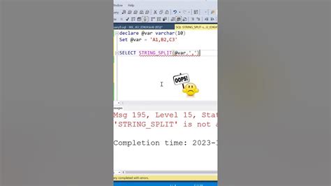sql don t make this mistake string split sqltips youtube