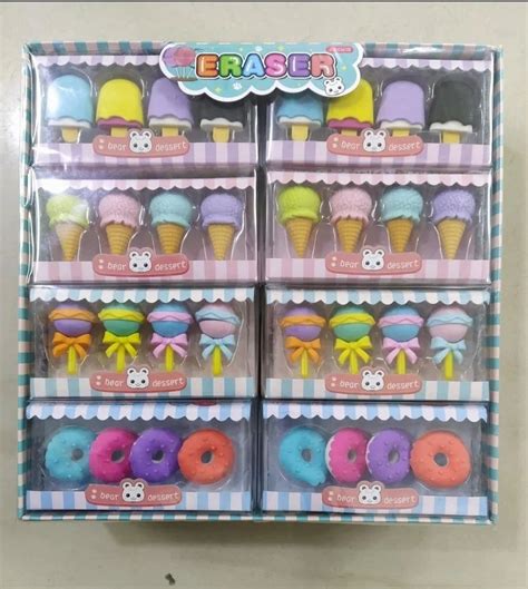 4 Pc Eraser Set At ₹ 28piece Rubber Eraser In New Delhi Id