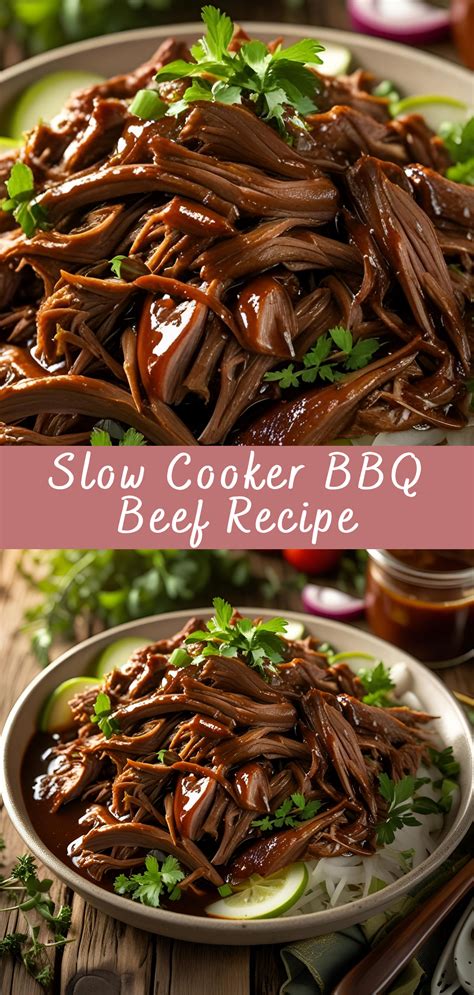 Slow Cooker Bbq Beef Recipe Cheff Recipes