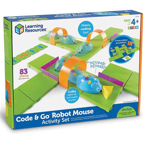 Robot Mouse Coding Activity Set