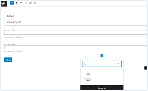 Hierarchical Select JetFormBuilder PRO Add On For WordPress Crocoblock