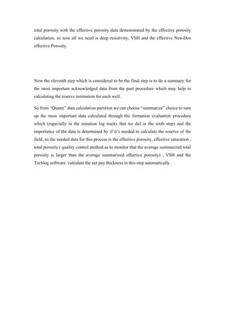 Techlog Formation Evaluation Simple Processure PDF