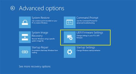Access Uefi Bios Settings From Windows
