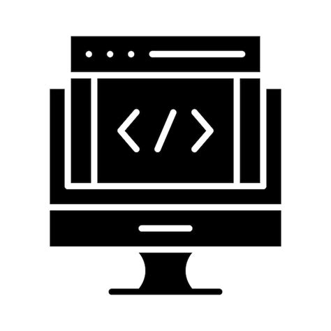 Premium Vector Web Coding Vector Illustration Style