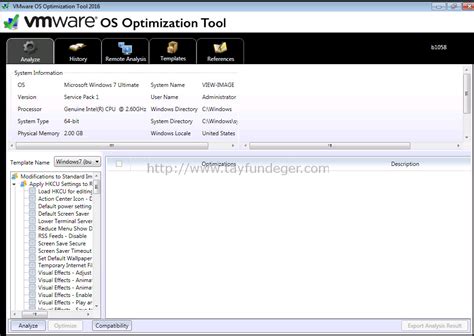 Vmware Os Optimization Tool Nedir Vmware Virtualization Blog