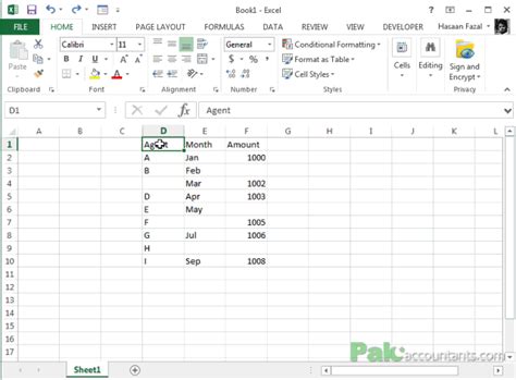 How To Highlight Blank Cells In Excel Using Conditional Formatting Quick Tip PakAccountants Com