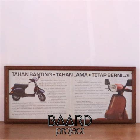 Jual Brosur Vespa Excel Exclusive Jakarta Selatan Baardproject Tokopedia