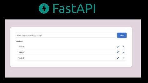 Rumman Ahmar On Linkedin Master Fastapi Build A Full Stack Todo