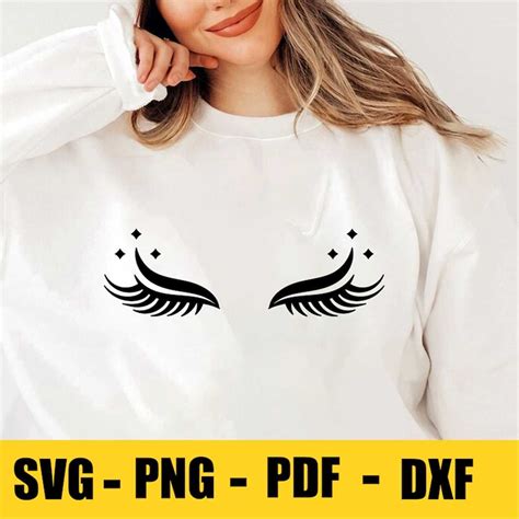 Eyelash Svg Eyelash And Eyebrow Svg Beauty Svg Eyelashes Inspire