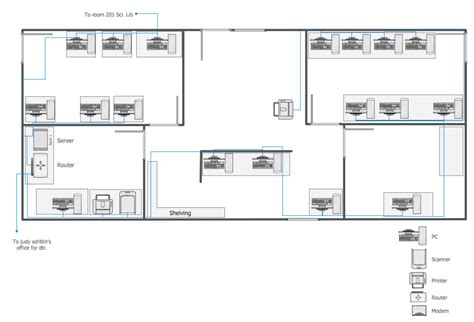Internet Cafe Floor Plan Layout