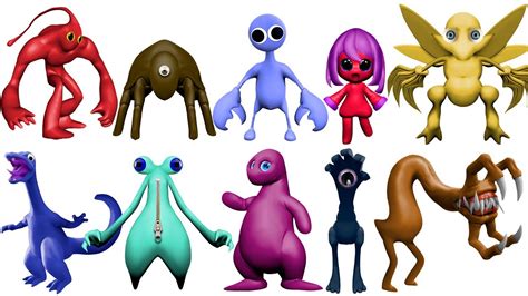 Niveles De Poder De Todos Los Rainbow Friends Rainbow Friends