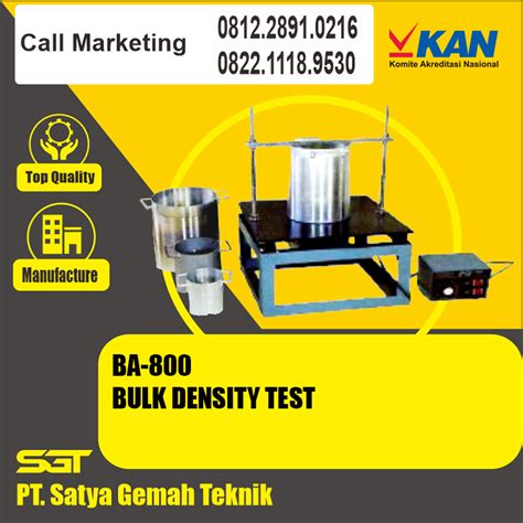 Bulk Density Test Alat Teknik Sipil