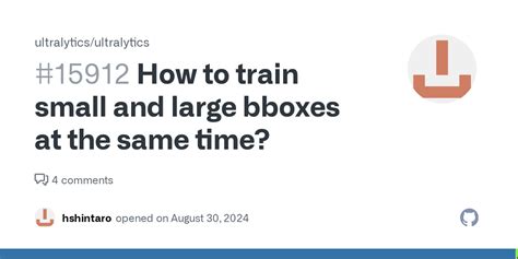 How To Train Small And Large Bboxes At The Same Time · Issue 15912