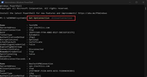 How To Add Manage Vpn Connection In Windows Using Powershell