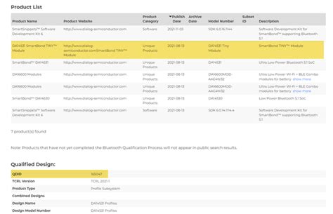 Da14531mod Bluetooth Certification Bluetooth Low Energy Renesas Wireless Connectivity