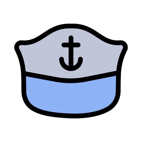Sailor Hat Generic Outline Color Icon