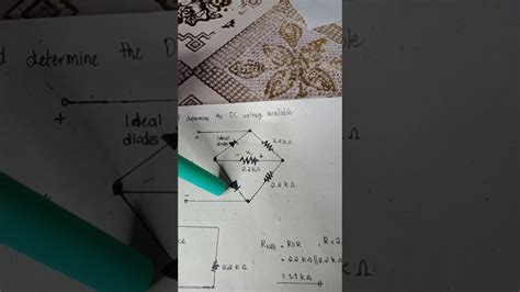 Sketch V O For The Network Below And Determine The DC Voltage Available YouTube