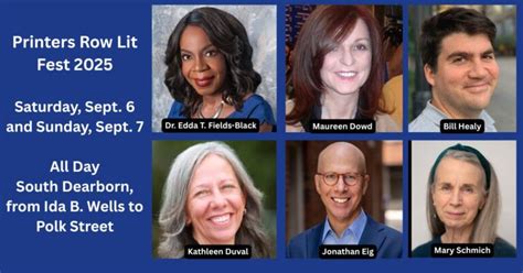 Six Pulitzer Prize Winners At Printers Row Lit Fest