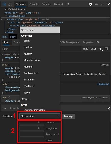 How To Fake Location In Chrome Firefox And Edge Guide Beebom