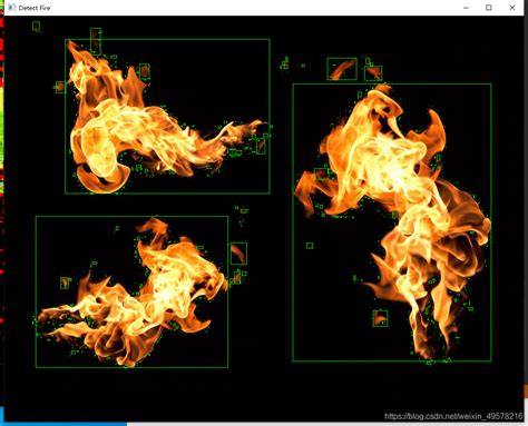 [opencv vs2015]火焰检测算法（hsi判据） vs调用opencv火灾识别 csdn博客