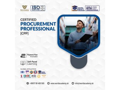 Certified Procurement Professional CPP Self Paced