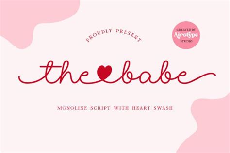 The Babe Font Digital Font Download