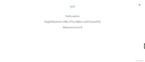 Buuctf Hctf 2018 Admin Csdn博客 Buuctf Hctf 2018 Admin Csdn博客