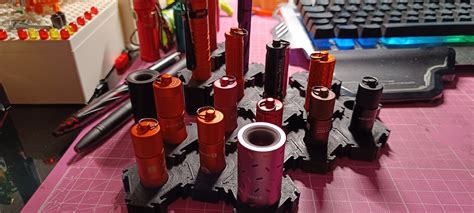 Hexagon Stand Für Olight I5rt Eos By Marlene Download Free Stl Model