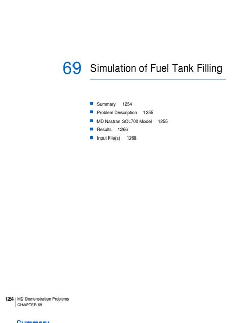Chapter 69 Simulation Of Fuel Tank Filling Pdf Fluid Dynamics Pump