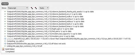 Nrf52840 Ses Issue During Linking Elf Doesnt Exist Nordic Qanda