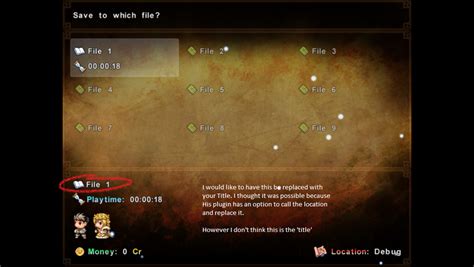 Save Title RPG Maker Forums