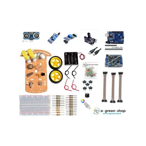 Kit Base Per Esperimenti Di Robotica Arduino