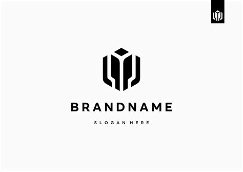 Letter LM Logo Design LML Monogram Logo Design Minimal Creative Modern With Hexagon Shape