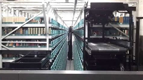 Icu Library Automated Storage And Retrieval System Youtube