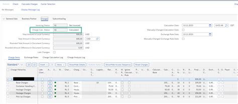 Sap Transportation Management Charge Estimation Sap Community