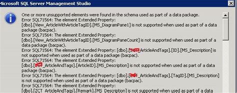数据库sql Server Dac 导入导出数据到sql Azure问题 Ericwen 博客园