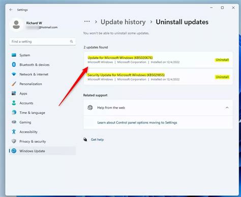 How To Uninstall Windows Updates In Windows 11 Geek Rewind
