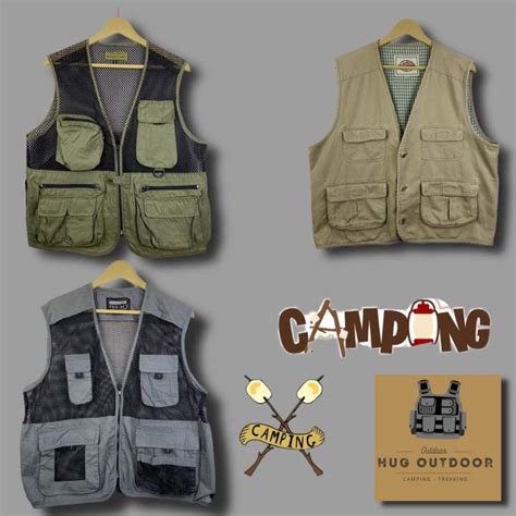 เสื้อกั๊ก 👉แคมป์ปิ้ง เดินป่า ตกปลา ‼️เสื้อกั๊กแคมป์ปิ้ง สภาพดี ราคาถูก มือสอง Th