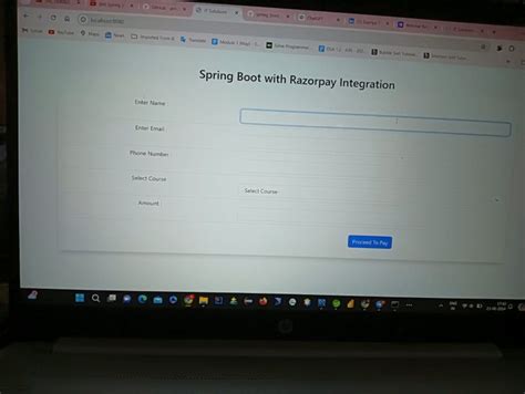 Supriya Thellapuri On Linkedin Springboot Razorpay