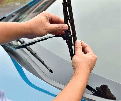 Windshield Wiper Replacement Info for Your Vehicle - Remove Replace Windshield Wipers - Old ...
