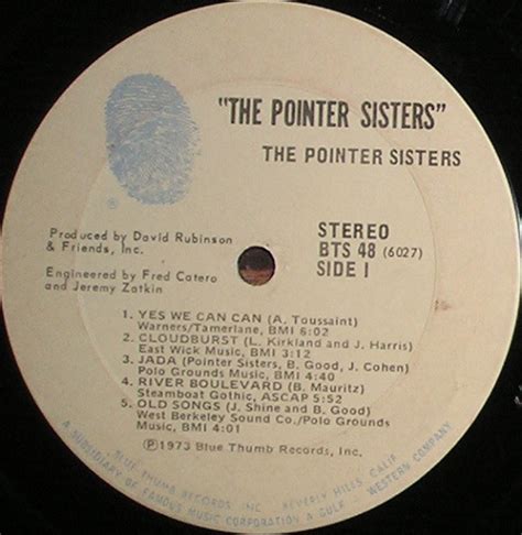 The Pointer Sisters The Pointer Sisters Lp Plak Deform Müzik