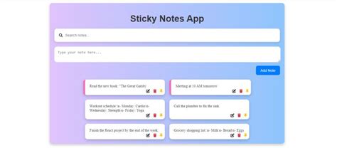 Sachin Choudhary On Linkedin React Webdevelopment Codingchallenge Stickynotesapp 30daysofreact