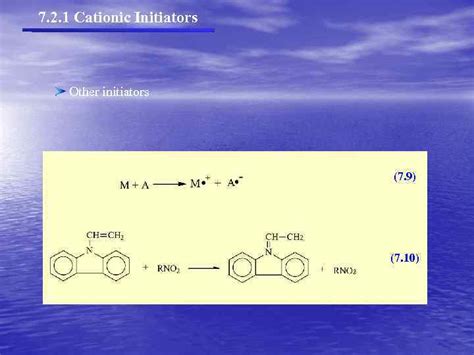 Chapter 7 Ionic Polymerization 7 1 Introduction 7
