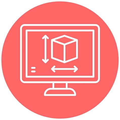 Premium Vector Vector Design Computer Aided Design Icon Style