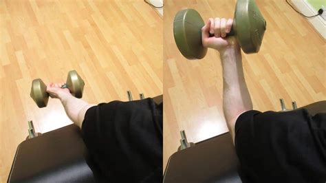 Dumbbell Preacher Curl One And Two Arm Variations