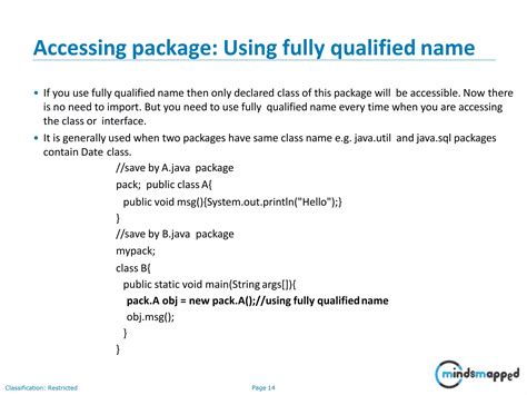 Oops With Java Packaging And Access Modifiers Pptx