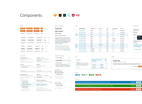 Amazon Web Services Design System Behance
